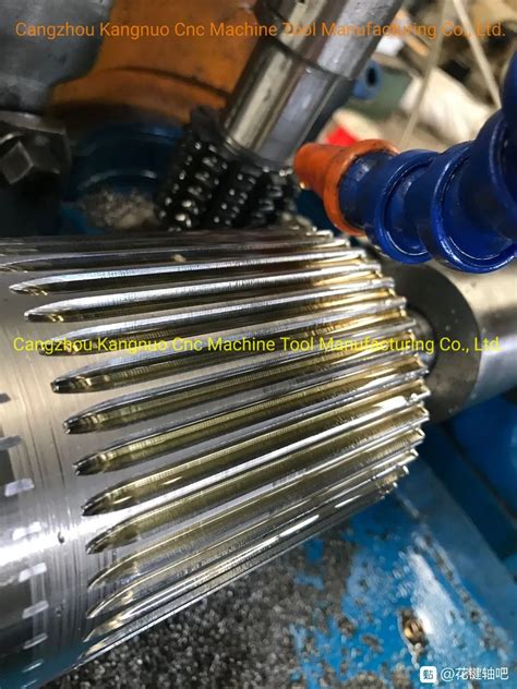 Four Axis Linkage Spline Shaft CNC Spline Shaft Milling Machine CNC