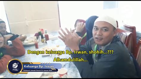 Testimoni Jamaah Umroh Aqu Tour Januari Keluarga Bp Irwan