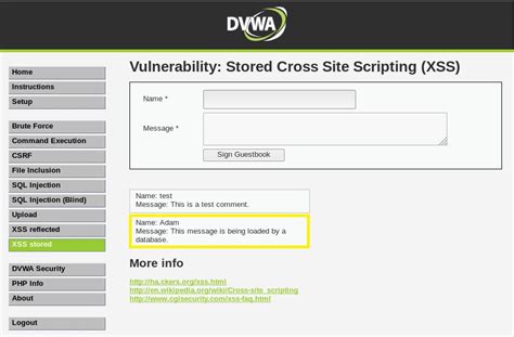 Executing Stored Cross Site Scripting Xss Attacks