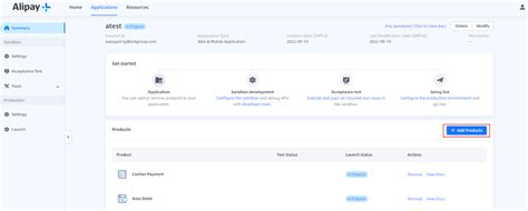 Add Payment Products Alipay Developer Center User Guide For ACQPs Alipay Docs