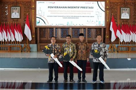 Penerimaan Pajak PBB P Tuban Tahun Capai Persen