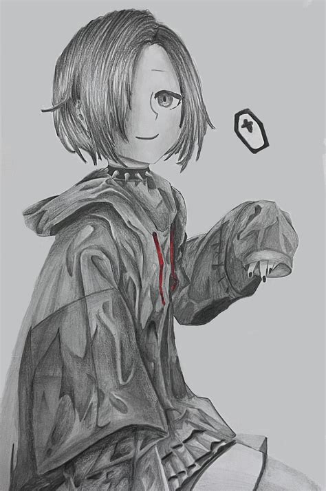 Cute Emo Anime Girl By Ancientpharoh On Deviantart