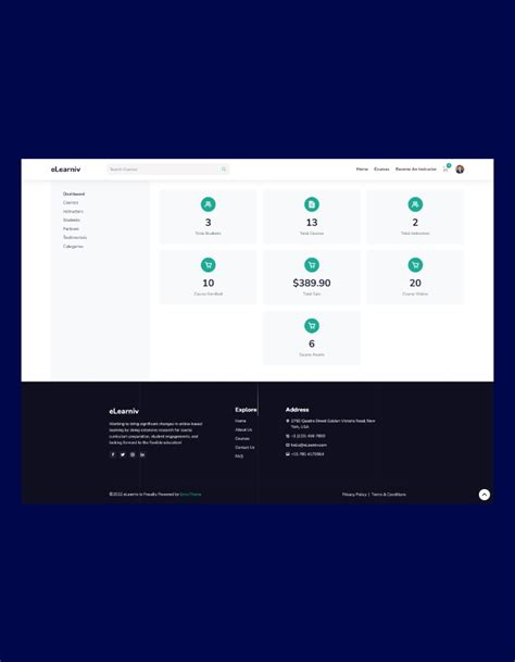 Elearniv React Nextjs 15 Learning Management System By Envytheme