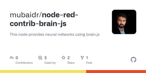 GitHub Mubaidr Node Red Contrib Brain Js This Node Provides Neural Networks Using Brain Js