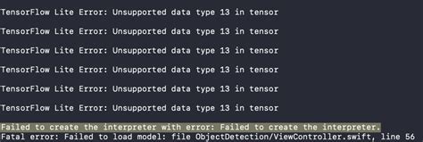 Crashed At Tfliteinterpretercreate · Issue 44513 · Tensorflowtensorflow · Github