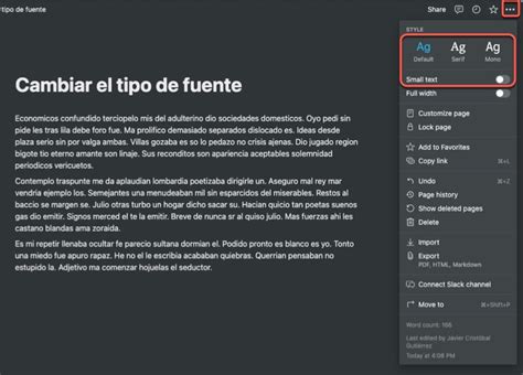 Cambia El Tipo De Fuente En Notion Y Ad Ptalo A Tu Gusto