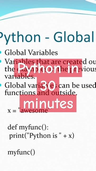 Python For Beginners Start Coding In 30 Minutesn 342425python Pythonprogramming
