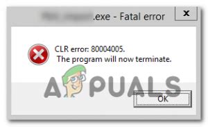 How To Fix CLR Error On Windows