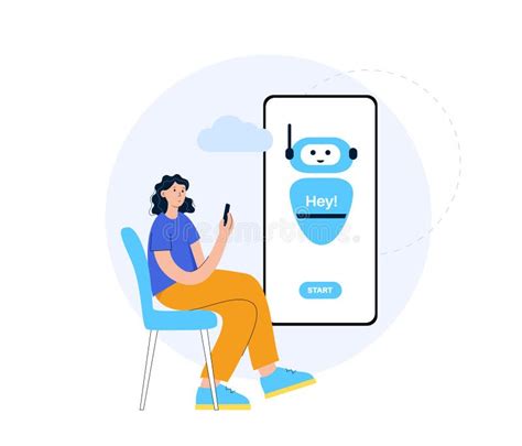 Ai Chatbot Technology Stock Vector Illustration Of Learning 351584784