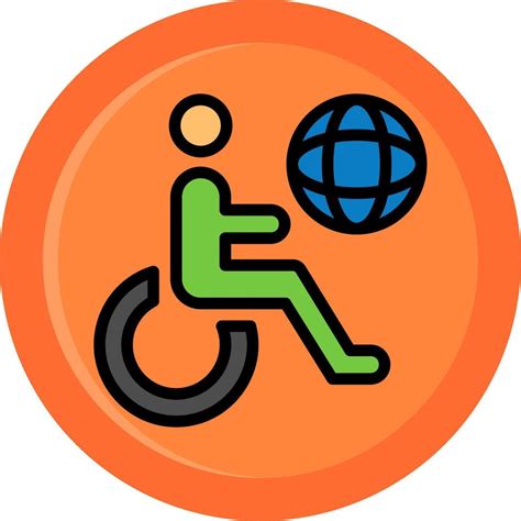 Accessibility Line Filled Circle 50086981 Vector Art At Vecteezy