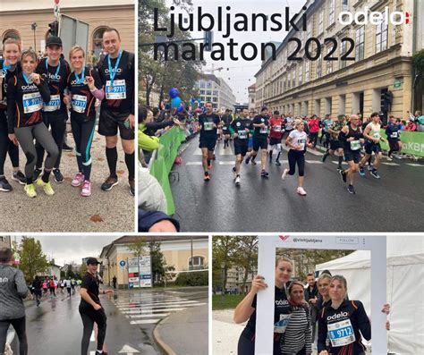 Odelo Slovenija On Linkedin Na Ljubljanskem Maratonu Je 17 Sodelavcev