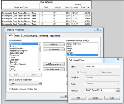 Revit Tutorial Adding Calculated Value Phoenix