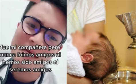 Le Pide Ser Padrino Del Bautizo Y Darle Mensualidad A Su Hijo