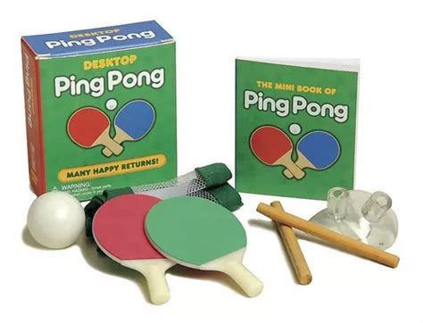 Desktop Ping Pong De Running Press Editorial Running Press Tapa