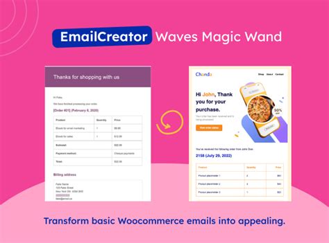 WooCommerce Email Template Customizer Email Creator