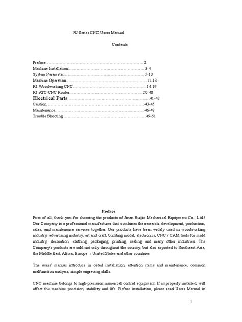 manual for cnc router pdf numerical control machines