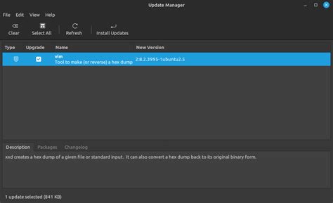 Wrong Description Shown · Issue 806 · Linuxmintmintupdate · Github