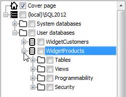 Worked Example Documenting Two Databases Sql Doc Product