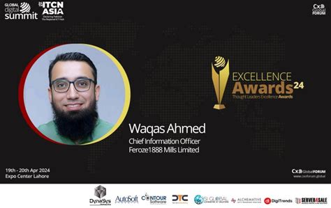 waqas ahmed on linkedin excellenceaward recognition cio