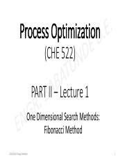Optimization Methods Fibonacci Vs Golden Section Course Hero