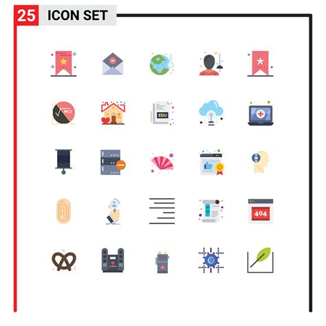 User Interface Pack Of 25 Basic Flat Colors Of Book Sports Earth Day Fencing Therm Editable