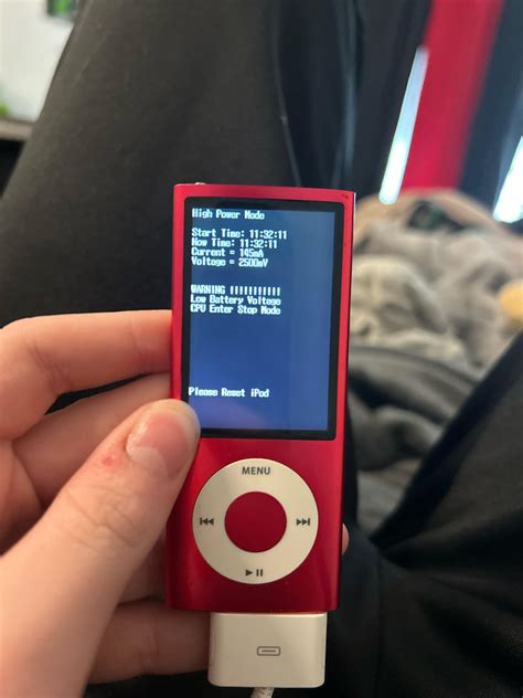 My Ipod Nano Says This In Diagnostics R Ipod