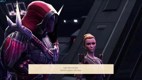 Swtor Light Female Jedi Consular Kotfe Chapter 1 The Hunt Youtube