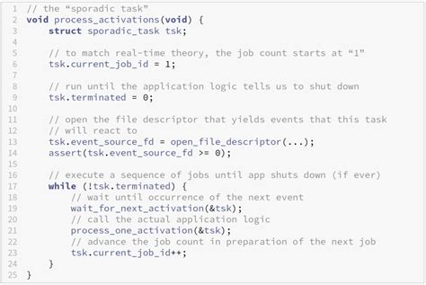Wait For It A Blueprint For Sporadic Tasks On Linux Acm Sigbed