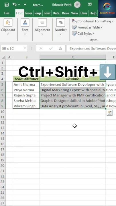 excel tips and tricks excel shortsvideo tipsandtricks shortcutkeys