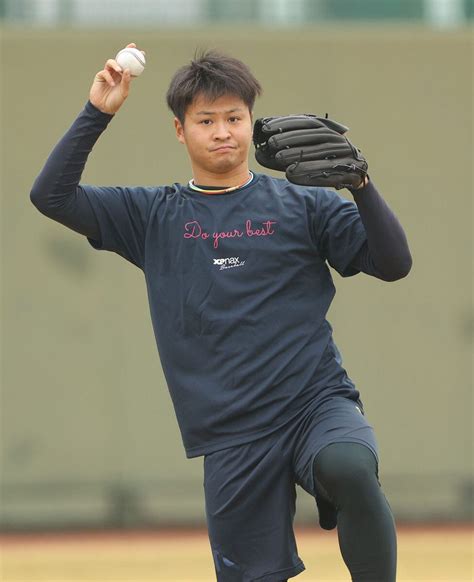 阪神育成d1位・松原快、今年の漢字は『縁』 理由は「縁のある方がいたので、こうして自分も入団できて」鳴尾浜で初練習 ライブドアニュース