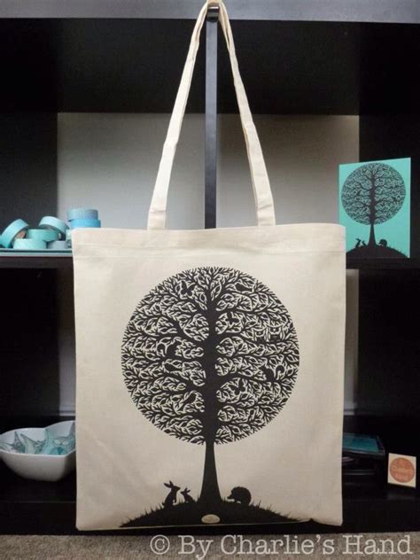 Tree Cotton Tote Bag