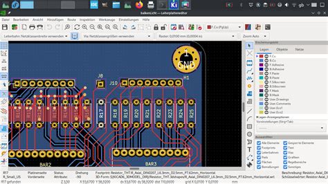 Pcb Design Why Is Kicad Repeatedly Re Assigning The Ground Pin Of A Row Of Resistors To Some