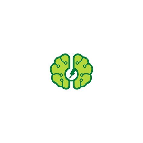 Premium Vector Brain Logo Design Brain Tree Brain Energy