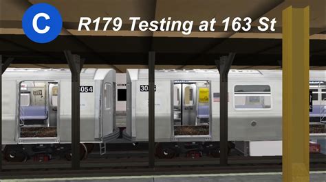 Openbve R179 Testing At 163 St C Youtube