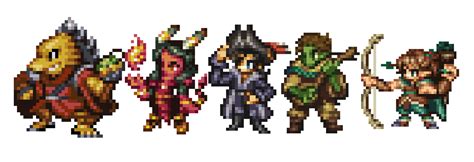 Oc] Octopath Traveler Sprites For My Dnd Party R Dnd 52 Off