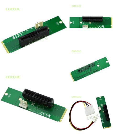 Visit To Buy Free Shipping Ngff To Pci E 4x Slot Riser Card M Key M2