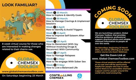 Free Course On Chemsex Support By Controlling Chemsex Ben Kaye Posted