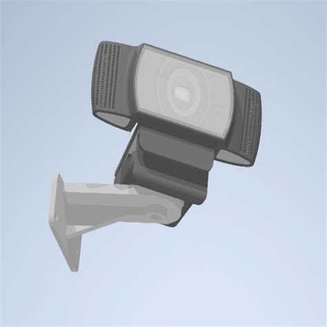 Webcam Wall Mount Logitech C922 Pro By Laurensguijt Download Free Stl Model