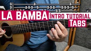 La Bamba Requinto Intro Tutorial De Guitarra TABS Acordes Chordify