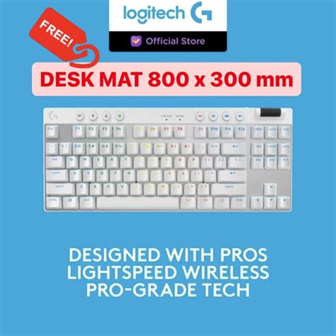 Jual Logitech G Pro X Superlight Wireless Tkl Lightspeed Gaming Keyboard Shopee Indonesia