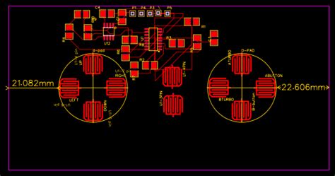 dendy / nes / famicom turbo gamepad - EasyEDA open source hardware lab