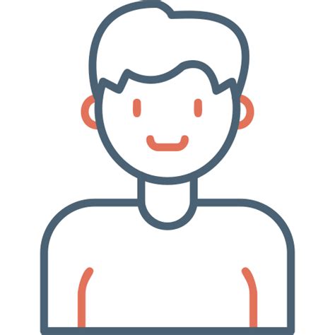 Man Generic Outline Color Icon