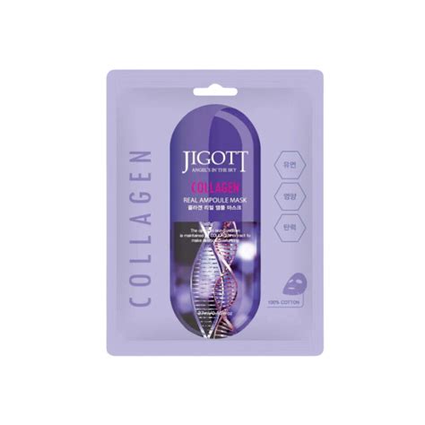 Jigott Collagen Real Ampoule Mask - 1 Sheet | Masksheets