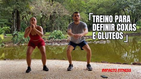 TREINO DE 8 MINUTOS PARA DEFINIR COXAS E GLÚTEOS YouTube