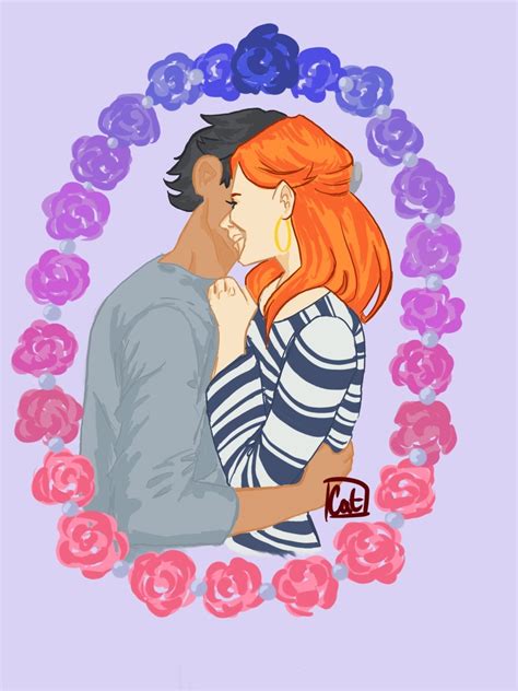 Cats Art — Dick Grayson And Barbara Gordon