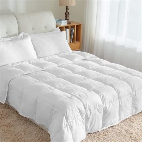 Couette En Duvet D Oie Et Plumes D Oie 10 5 Tog King Size Tissu 100