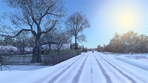 Frosty Winter Weather Mod V96 Ets 2 Mods