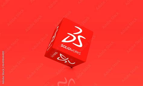 Solidworks Social Media Concept Online Communication Applications 3d Visual Design Stock