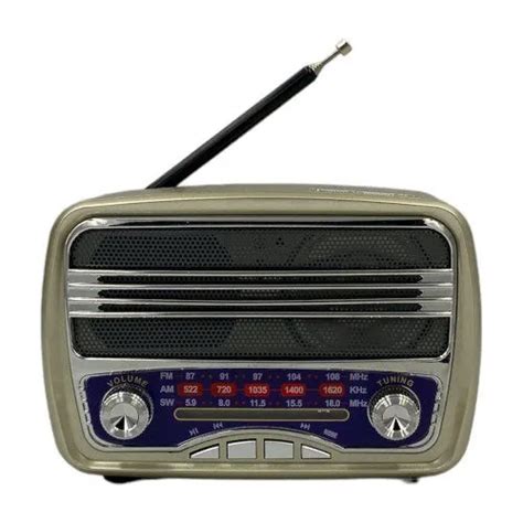Radio Vintage Am Fm Sw Parlante Bluetooth Portatil Usb Aux En Venta En