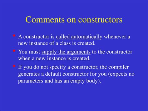 Ppt Constructors And Destructors Powerpoint Presentation Free Download Id4732647